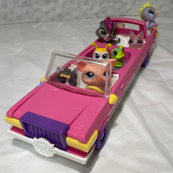 Littlest Pet Shop | Toys | Lps Stylin Stretch Pink Limo Pets | Poshmark